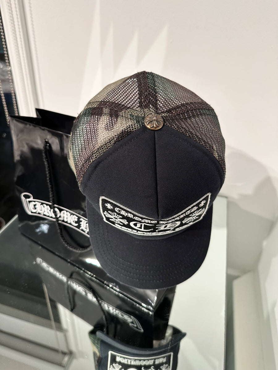 CHROME HEARTS Hollywood Trucker Hat – Susannah Designer Consignment